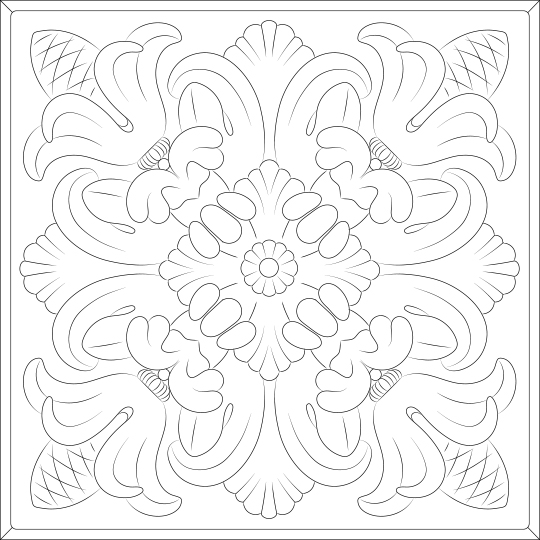 Florentine Ceiling Tiles
