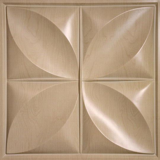 Petal Sandal Wood Ceiling Tiles